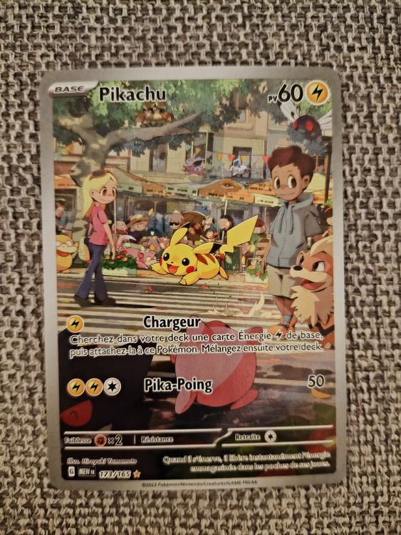Pokémon 151: Pikachu 173/165 FR (Neu (gemäss Beschreibung)) in ...