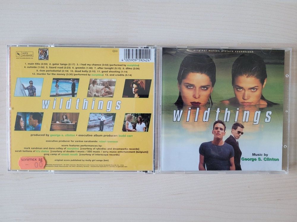 CD Soundtrack - Wild Things, 1998 (Gebraucht) in Nebikon für CHF 0.3 ...