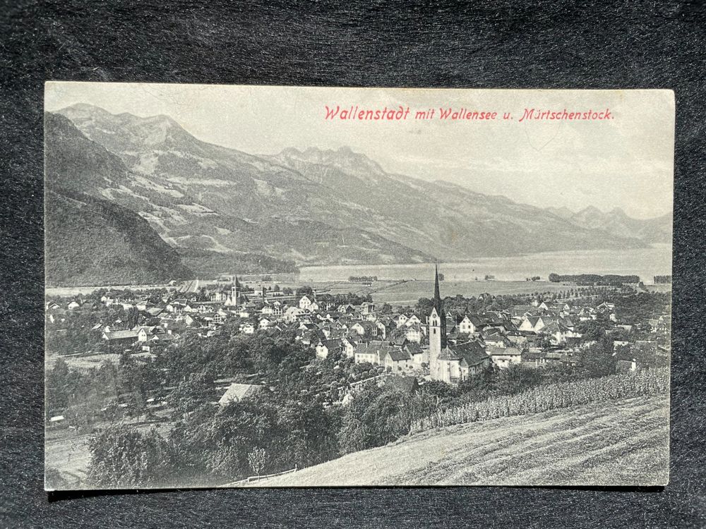 SG AK Walenstadt mit Walensee (Stempel: Schiess-Schule) | Kaufen auf Ricardo
