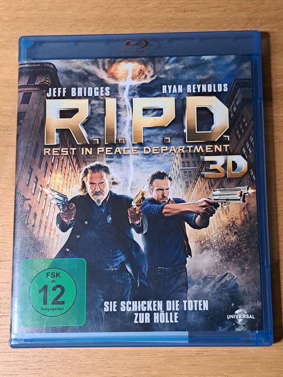 Blu-ray R.I.P.D. 2-Disc Edition BR + BR3D, Bridges, Reynolds (Gebraucht ...