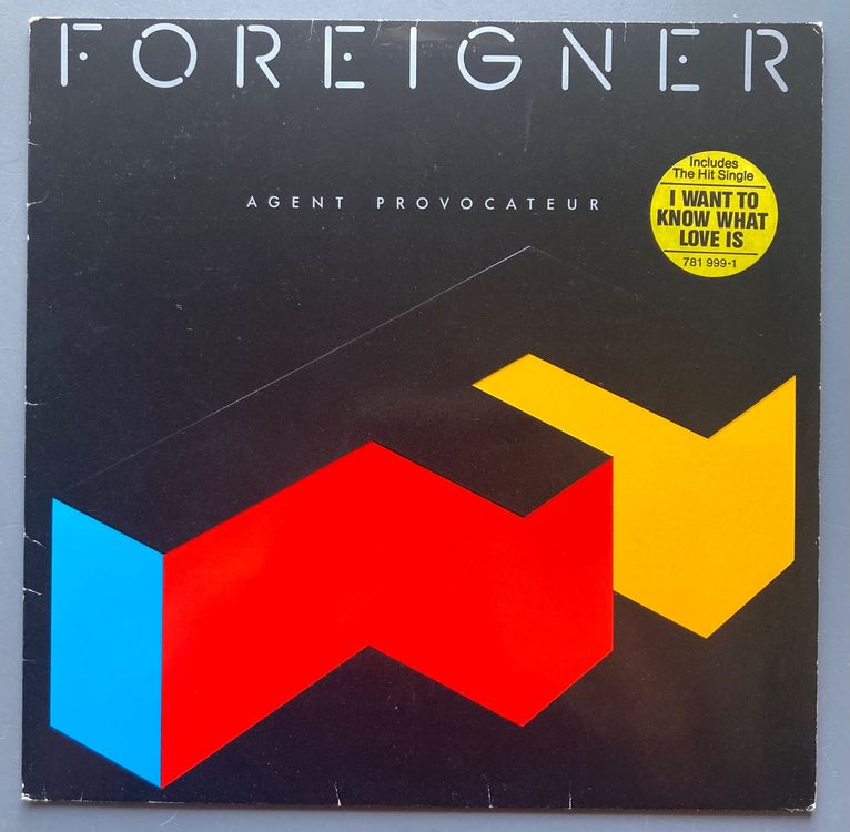 FOREIGNER - AGENT PROVOCATEUR | Kaufen auf Ricardo