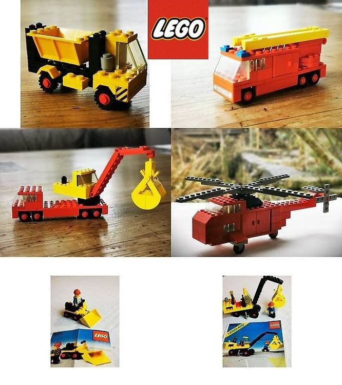 LEGO LEGOLAND Vintage 6 Modelle 658 689 691 607 6678 (Gebraucht) in ...