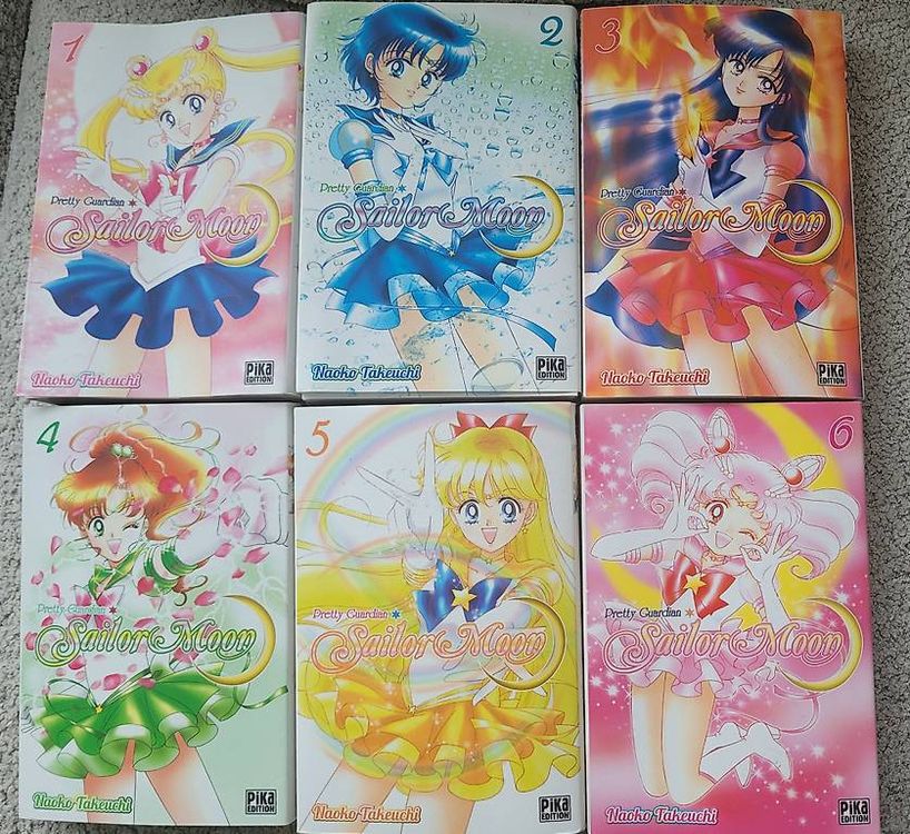Manga Sailor Moon N°1 à 6 (Gebraucht) in Morges für CHF 45 – nur Abholung auf Ricardo kaufen