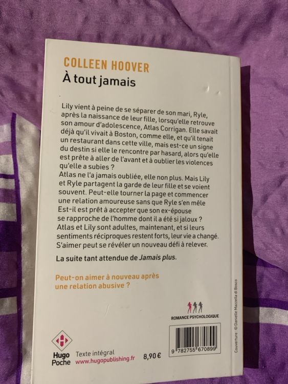 Colleen Hoover - À tout jamais 📚 (Neu (gemäss Beschreibung)) in Payerne ...