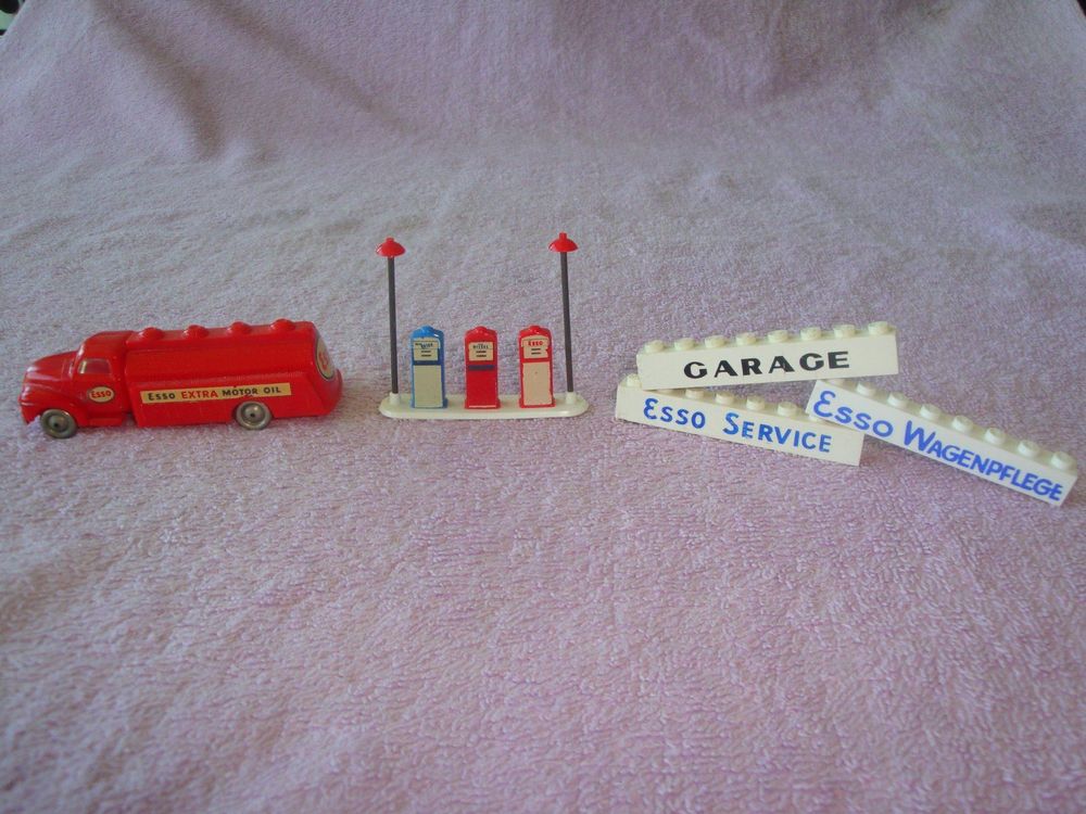 schönes altes Lego ESSO Tankstelle Lot b | Kaufen auf Ricardo