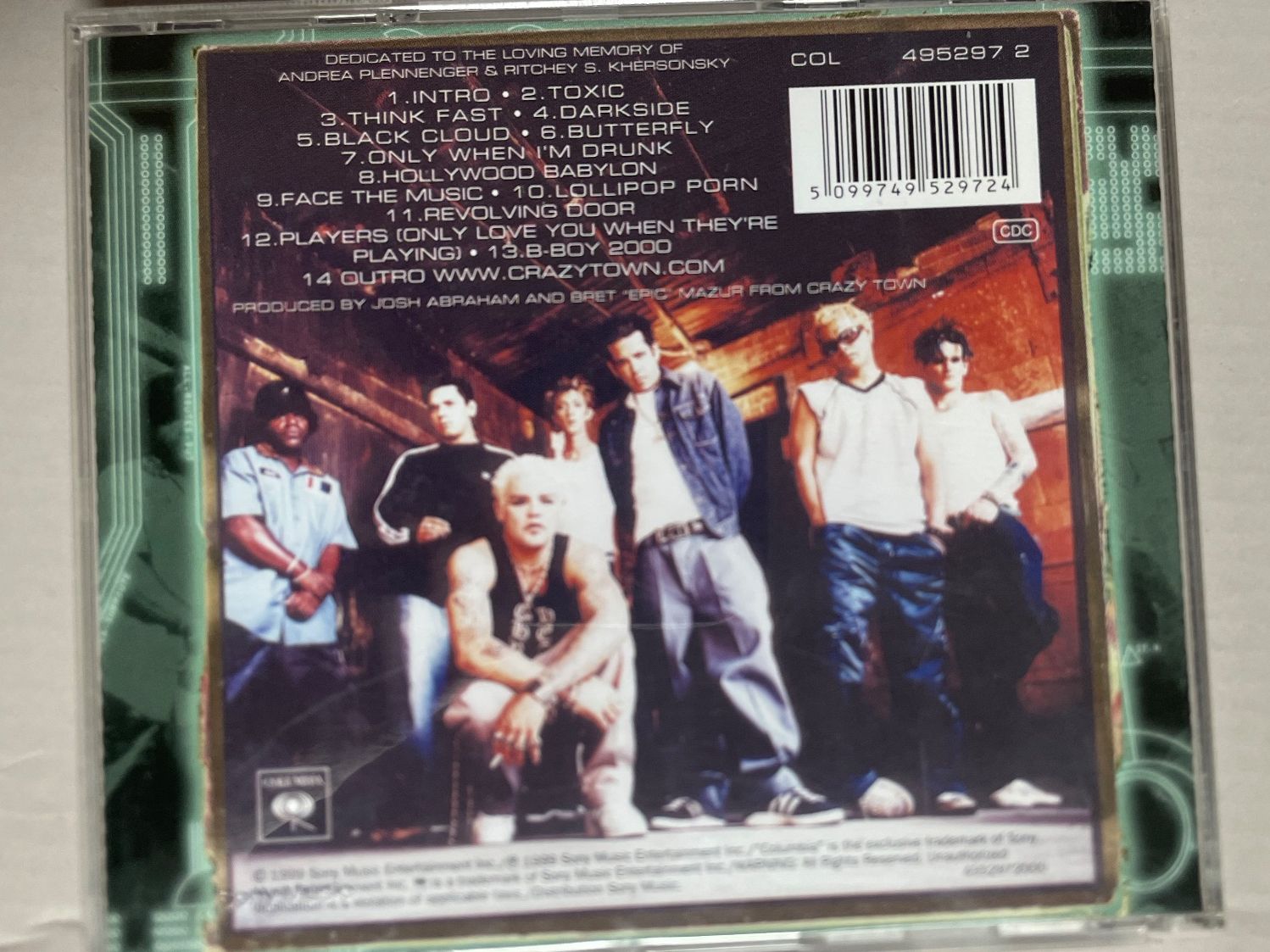 Crazy Town - The Gift Of Game - Nu Metal Klassiker - Top (Gebraucht) in ...