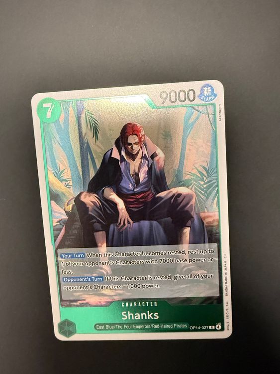 One Piece - Shanks OP14-027 Rare -EN 🇬🇧 Ab 1.- (Neu (gemäss ...