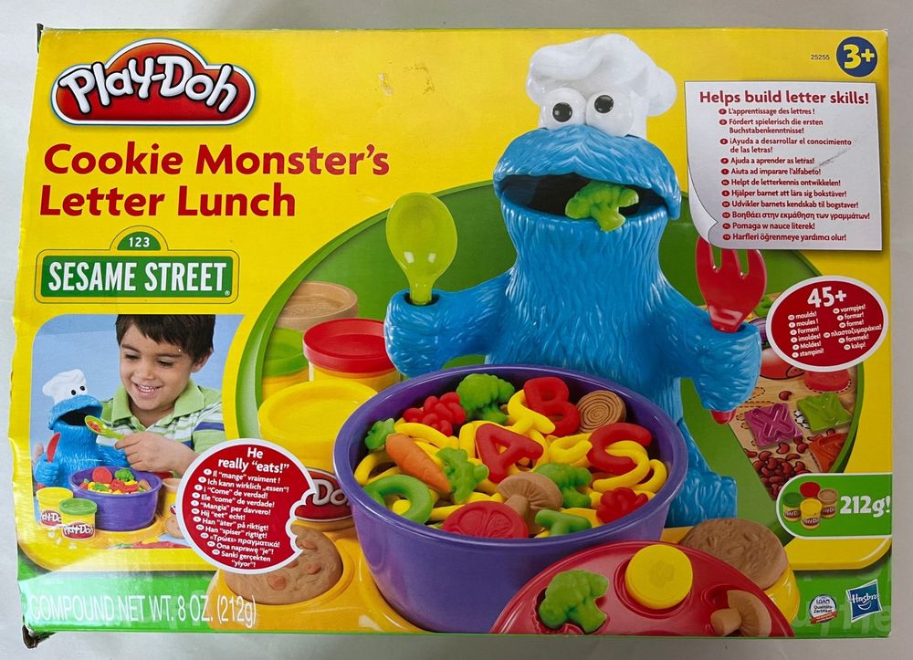 PlayDoh Cookie Monster Letter Lunch | Kaufen auf Ricardo