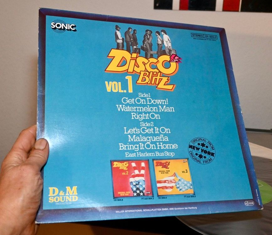FUNK East Harlem Bus Stop – Disco Blitz Vol. 1 GERMANY 1977 (Gebraucht ...