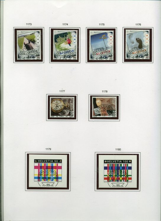 4 AUSGABEN 2005 MIT BLOCKS ET BERN - FR. 52.10 - LUXUS | Kaufen auf Ricardo