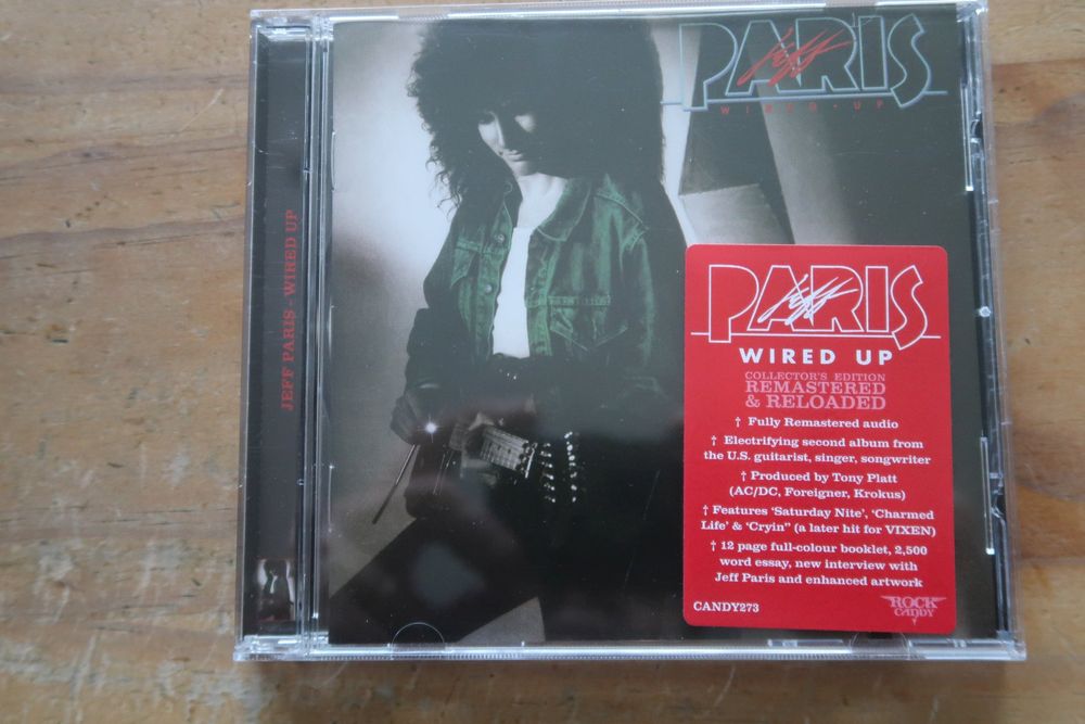 JEFF PARIS - WIRED UP - MELODIC ROCK AOR - CD | Kaufen auf Ricardo