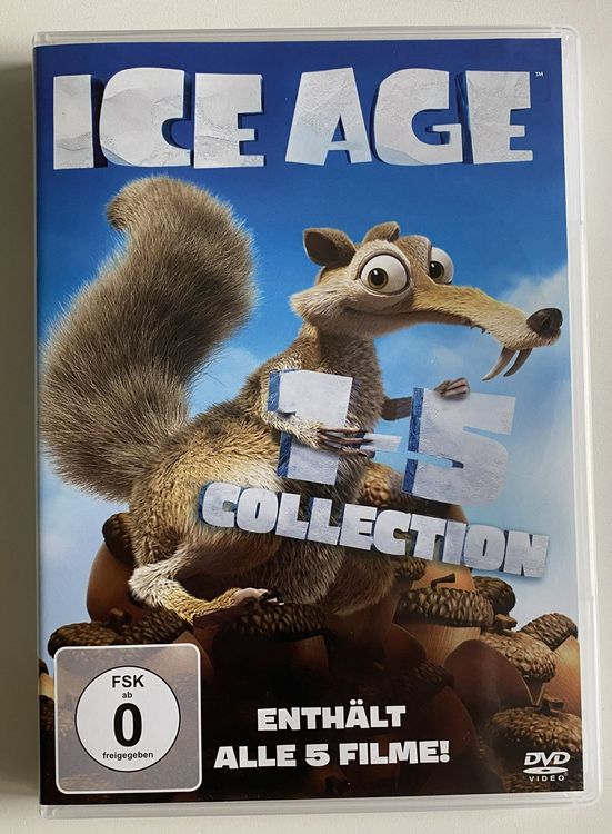 Ice Age Collection - DVD Video - Ice Age - Alle 1-5 (Gebraucht) in ...