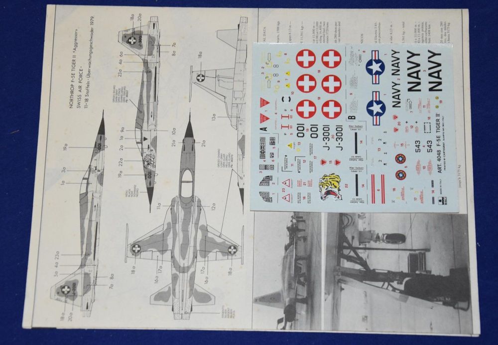 Northrop F.5 (CH Decals) (Gebraucht) in Liestal für CHF 10 – mit ...