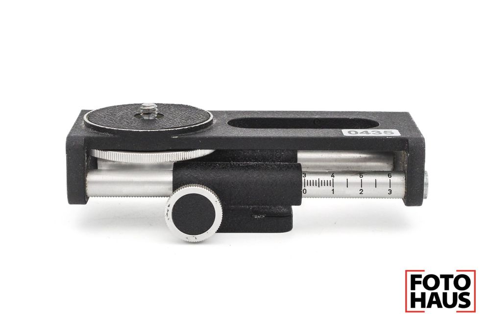 Novoflex Makro Schlitten Focusing Rail Slider CASTEL 0435 (Gebraucht ...