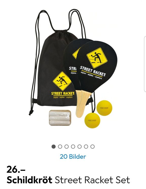 1 Street-Racket-Set, neu und original verpackt. | Kaufen auf Ricardo