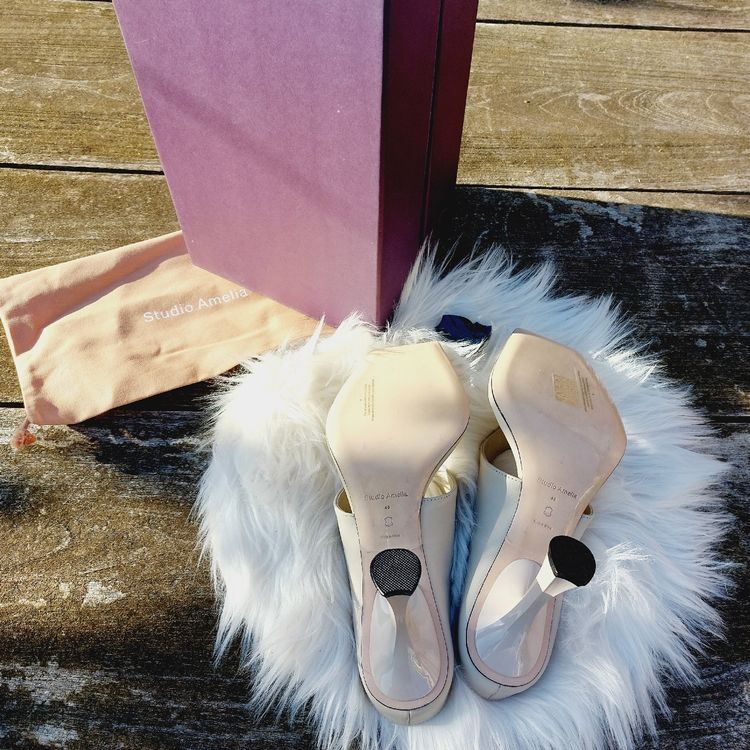 studio Amelia Angela pantolette Gr. 40 Leder Designer (Neu (gemäss ...