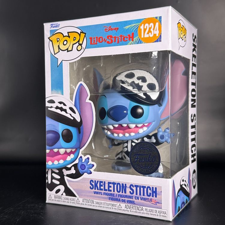 Funko Pop! Disney Skeleton Stitch 1234 Special Edition (Gebraucht) in ...