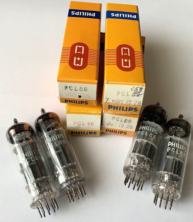 4 Röhren / Rdioröhren PCL86, Philips | Kaufen auf Ricardo