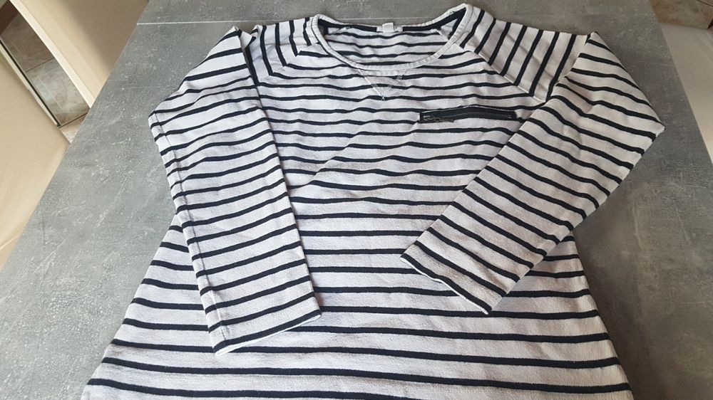 Pull marinière taille S marque Esprit 100% coton | Kaufen auf Ricardo