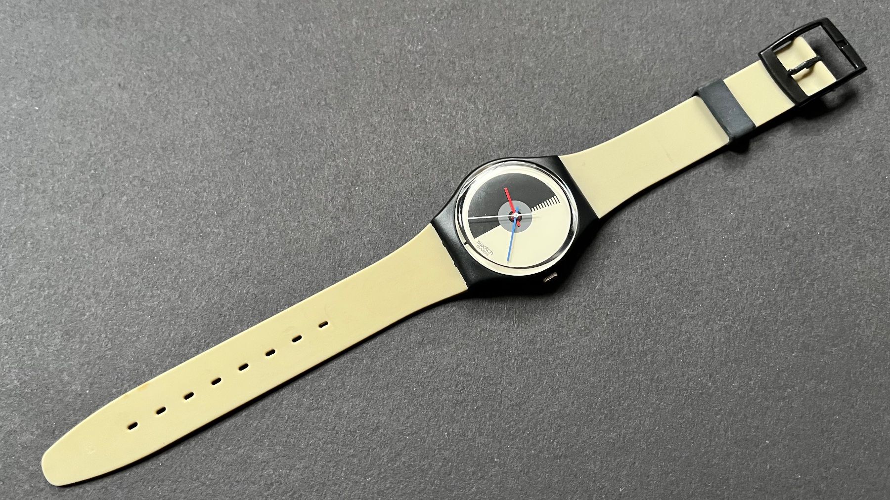 Swatch Mezza Luna GB107 1986 selten - Top Zustand (Neu (gemäss ...
