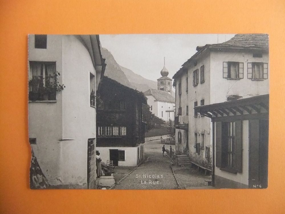 St.Nicolas St. Niklaus Valais Wallis Dorfstrasse (Gebraucht) in St. Niklaus VS für CHF 17 – mit ...