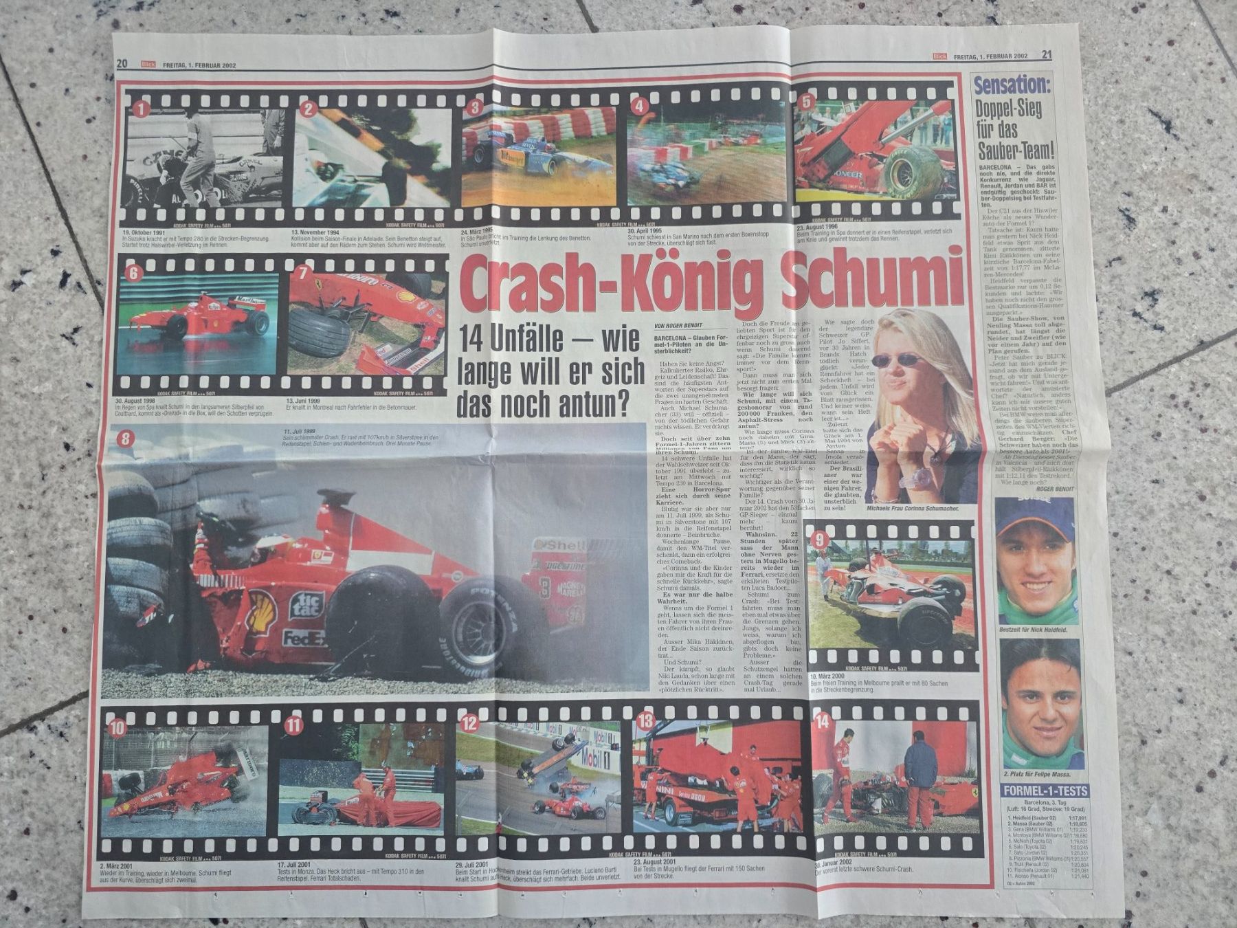 Ferrari / Berichte aus Zeitungen und Zeitschriften / RAR (Gebraucht) in ...