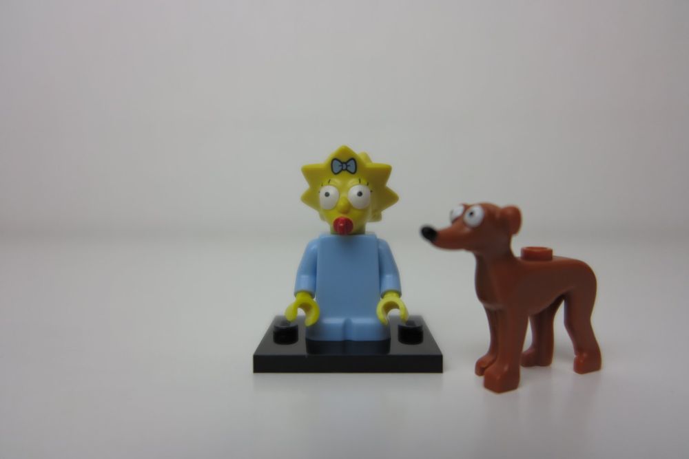 LEGO Minifigur CMF Simpsons Serie 2 Maggie & Knecht Ruprecht | Kaufen ...