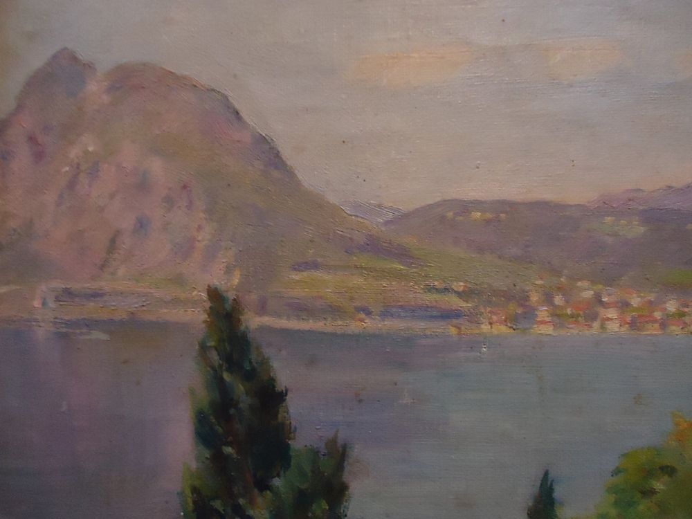 FRITZ MEIJER 1900-1969 OEL AUF LEINWAND AUF MALK. von1934 | Kaufen auf Ricardo