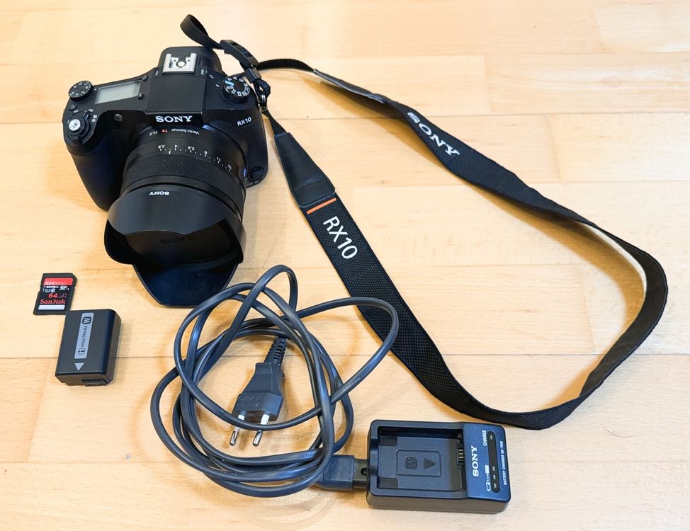 Sony RX10 I, 24-200mm / F2.8 inkl. 64GB SD-Card | Kaufen auf Ricardo
