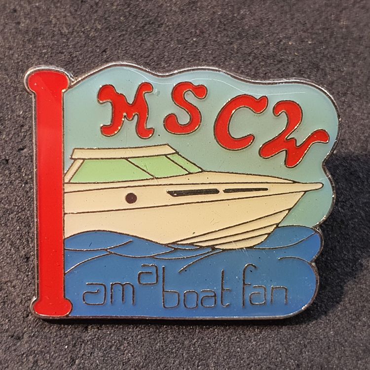 W125 - Pin MSCW Boat Fan Modellschiff Club Winterthur (Gebraucht) in ...