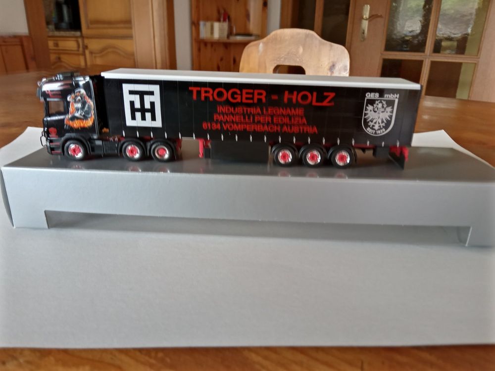 Herpa Scania Planen Sz Andreas Schubert " Troger Holz " | Kaufen auf ...