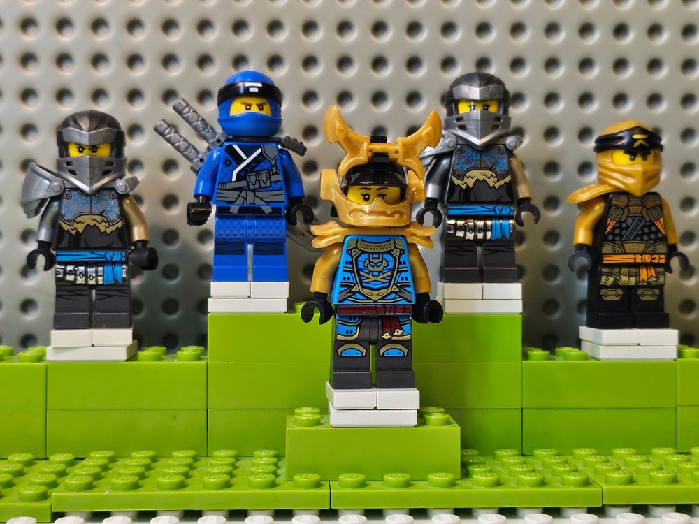 5 Lego-Minifiguren Ninjago, njo389, njo776, njo758, njo604.. (Gebraucht ...