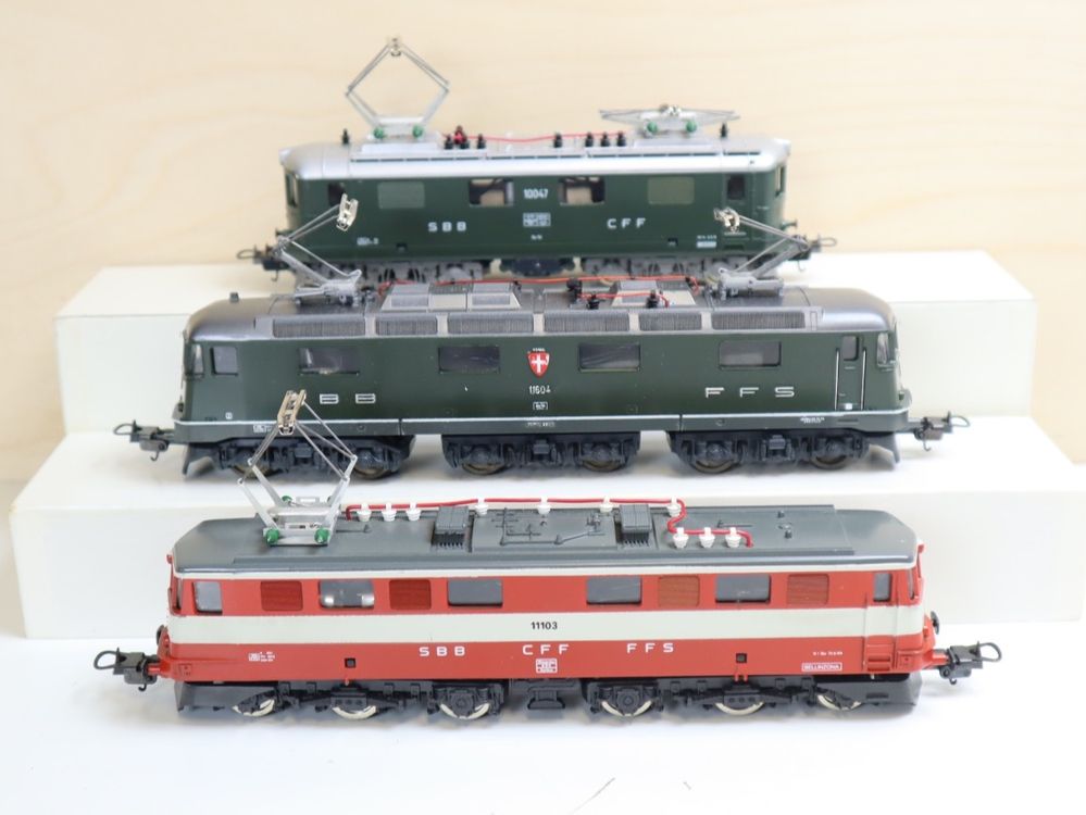 LIMA 3 x SBB E-Lokomotiven - H0 - aus schöner Sammlung (Gebraucht) in Winterthur für CHF 50 ...