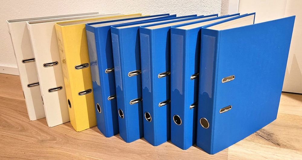 8 Ordner A4 für Büro, Schule, Archiv | Kaufen auf Ricardo