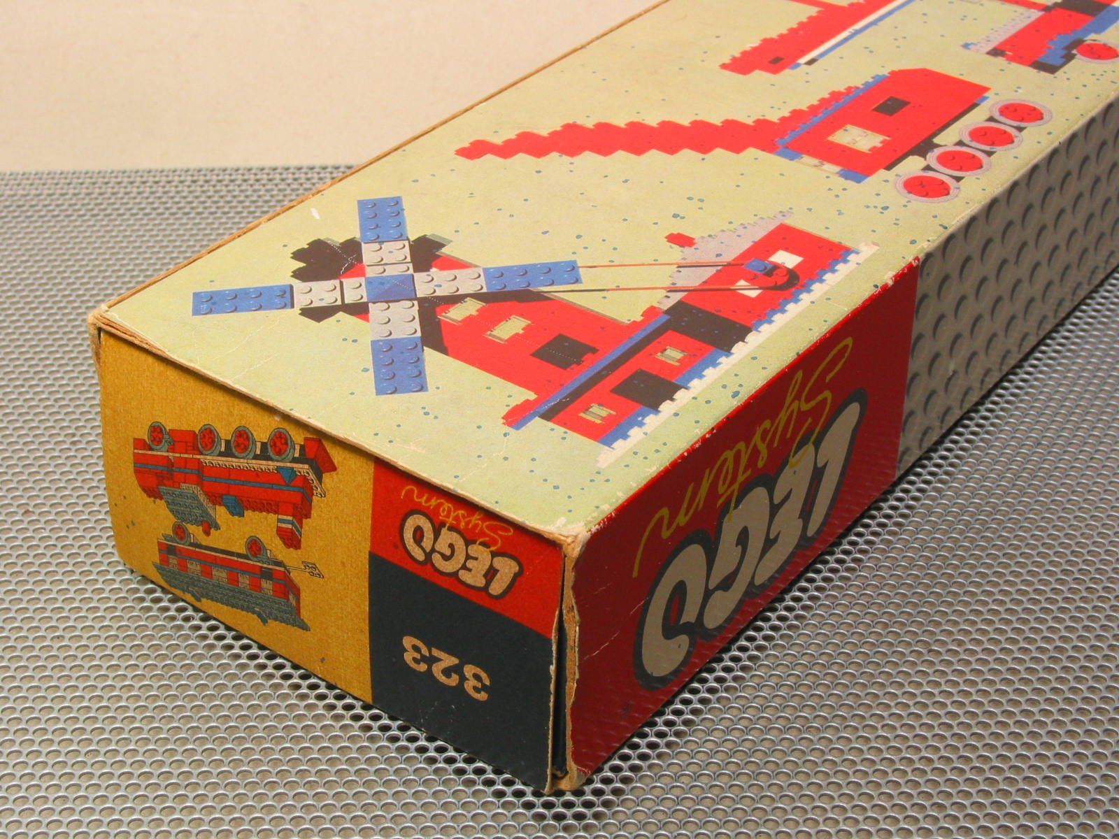 LEGO 323 Lokomotive + Wagon original Karton 1964 Verpackung (Gebraucht ...