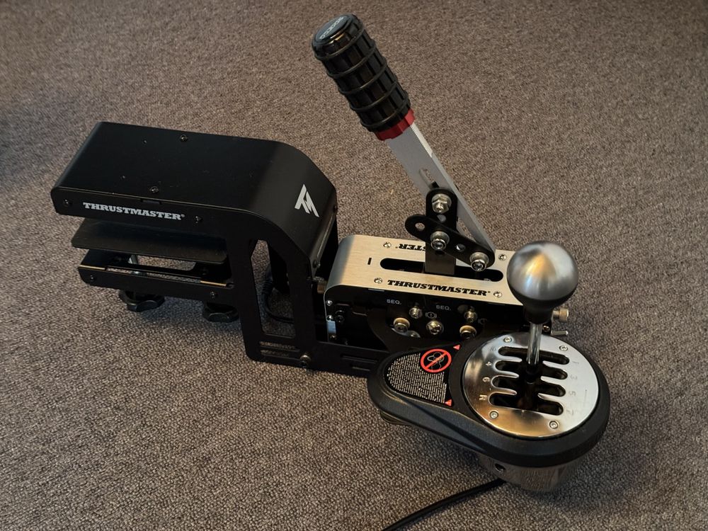 Thrustmaster TTS Handbrake Sparco Mod + TM Racing Clamp (Neu (gemäss ...