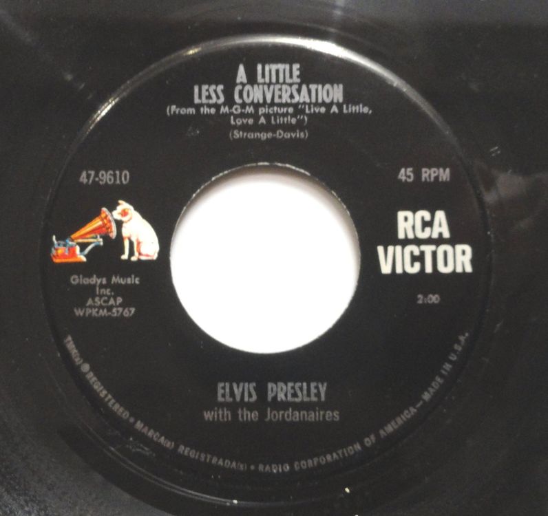 Si Elvis Presley With The Jordanaires Almost In Love Rca Usa Kaufen