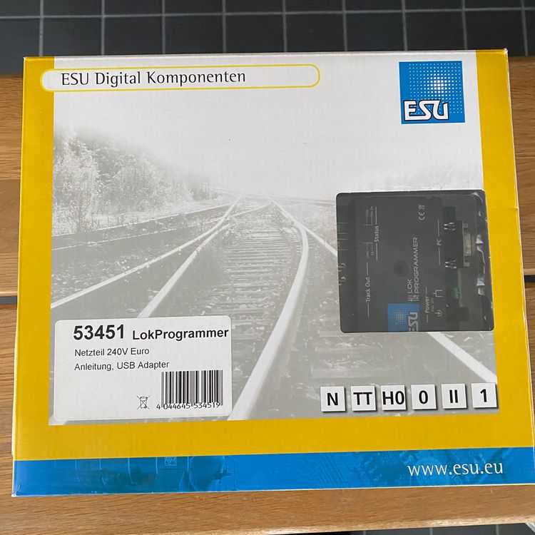 ESU LokProgrammer 53451 + platine additionnelle 53900 (Gebraucht) in Biel/Bienne für CHF 180 ...