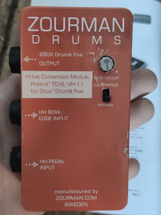 Zourman 2Box Hi-Hat Conversion Module (Rolande VH-11 usw...) | Kaufen ...