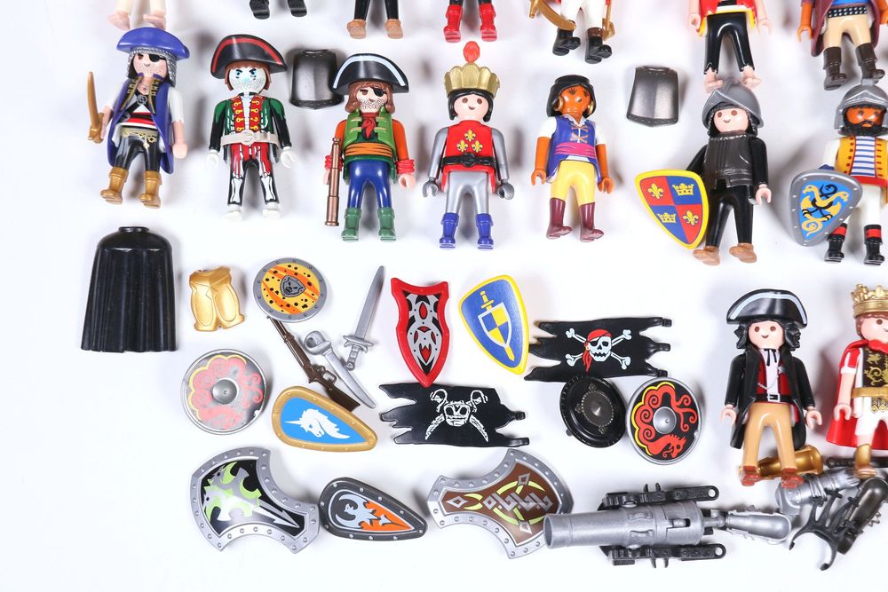 Playmobil Figuren Ritter und Piraten mit Kanonen | Kaufen auf Ricardo