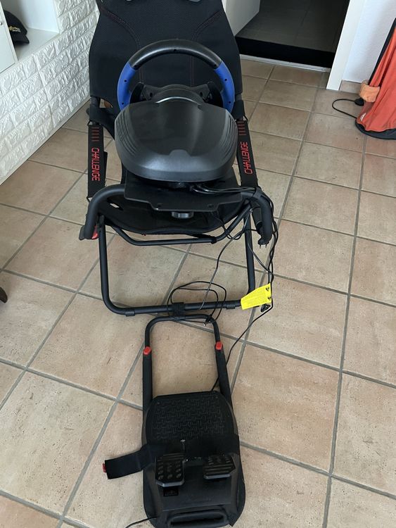 Playseat Challenge Rennsitz mit Lenkrad Logitech G29 | Kaufen auf Ricardo