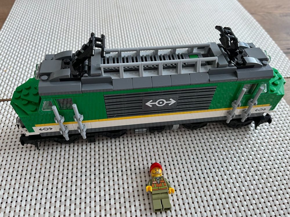 Lego City 60198 Lokomotive Lok Güterzug ohne Elektronik (Gebraucht) in ...