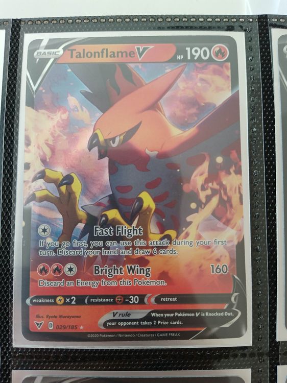 Talonflame V - Pokemon Englisch (Gebraucht) in Altstätten SG für CHF 1. ...