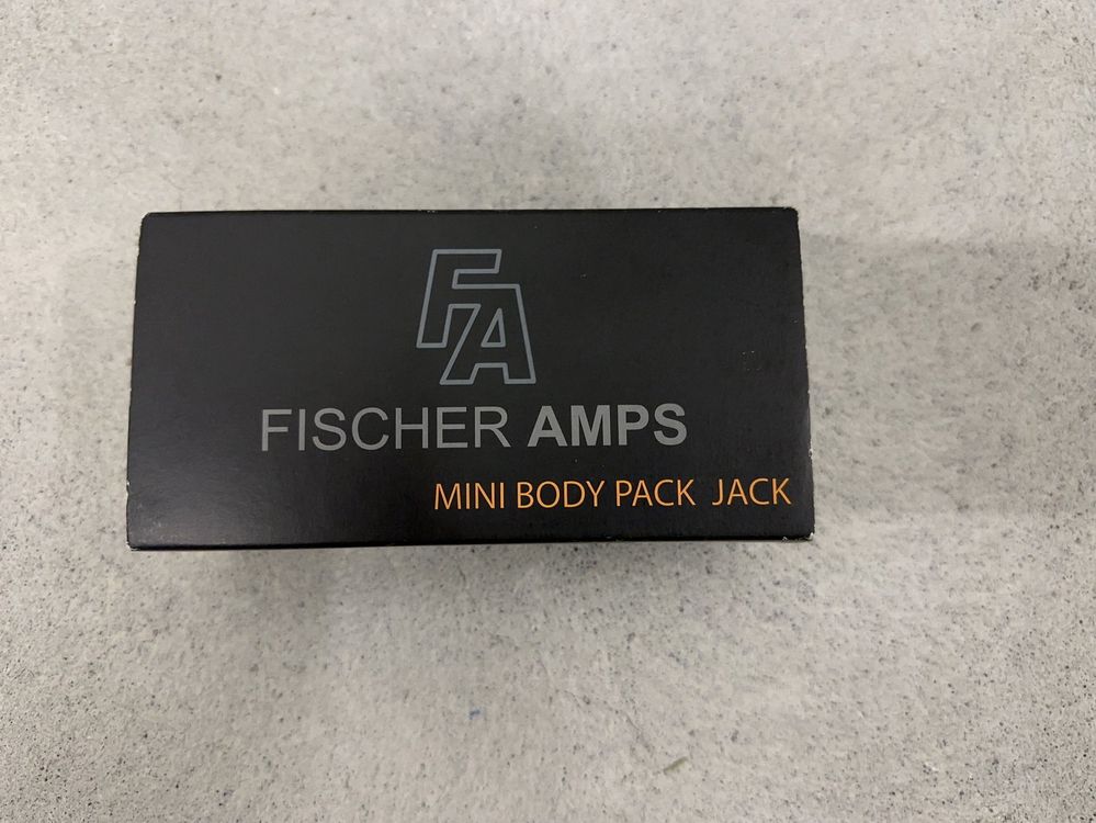 Mini Body Pack Jack - Fischer Amps (Neu und originalverpackt) in für ...