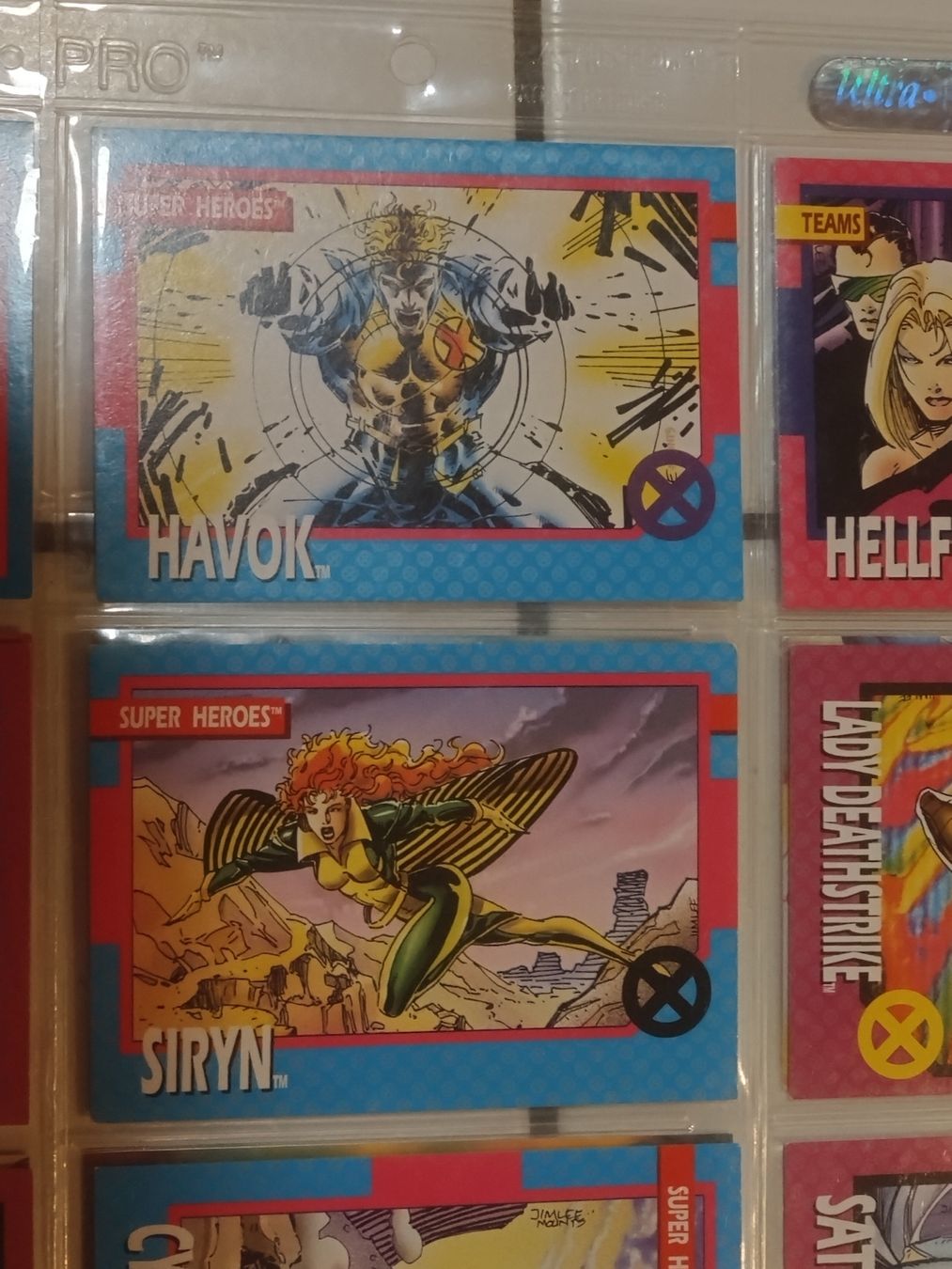 Cartes X-Men Marvel Super Heroes impel 90's (D'occasion) à Farvagny-le ...