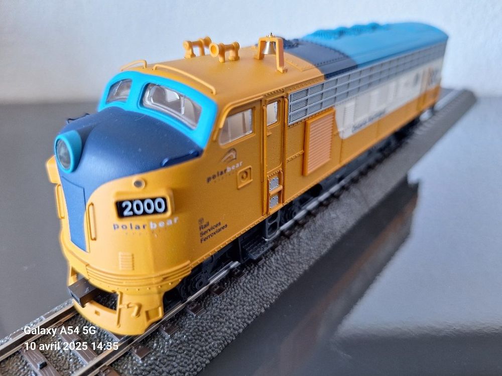 Märklin HO mfx. Locomotive F7 Ontario Northland,selon photos (Neu und ...