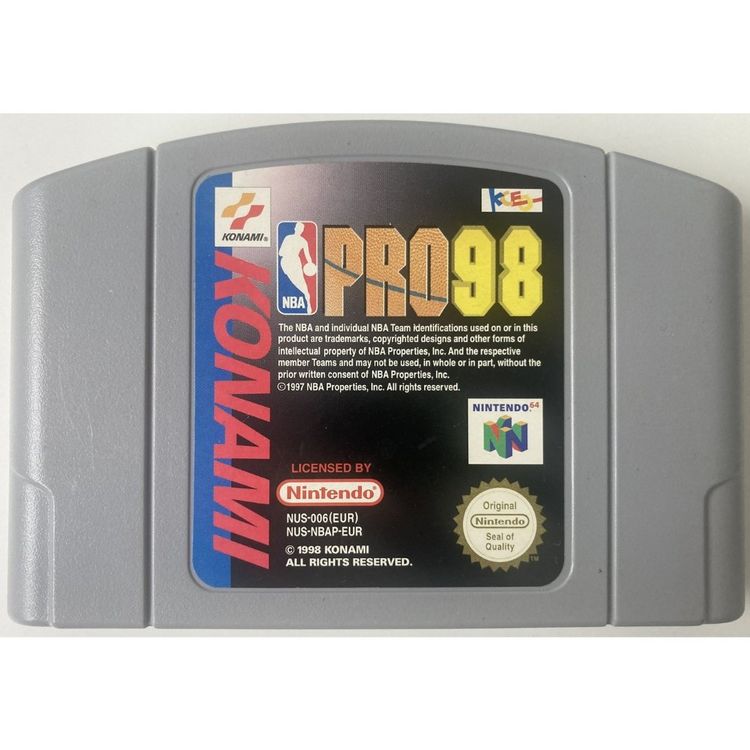 NBA Pro 98 - Nintendo N64 | Kaufen auf Ricardo
