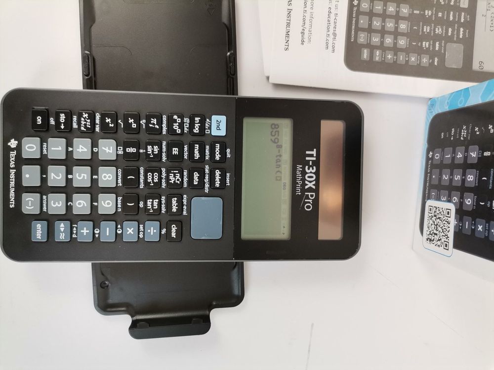 TEXAS INSTRUMENTS TI-30X Pro Taschenrechner (Neu (gemäss Beschreibung ...
