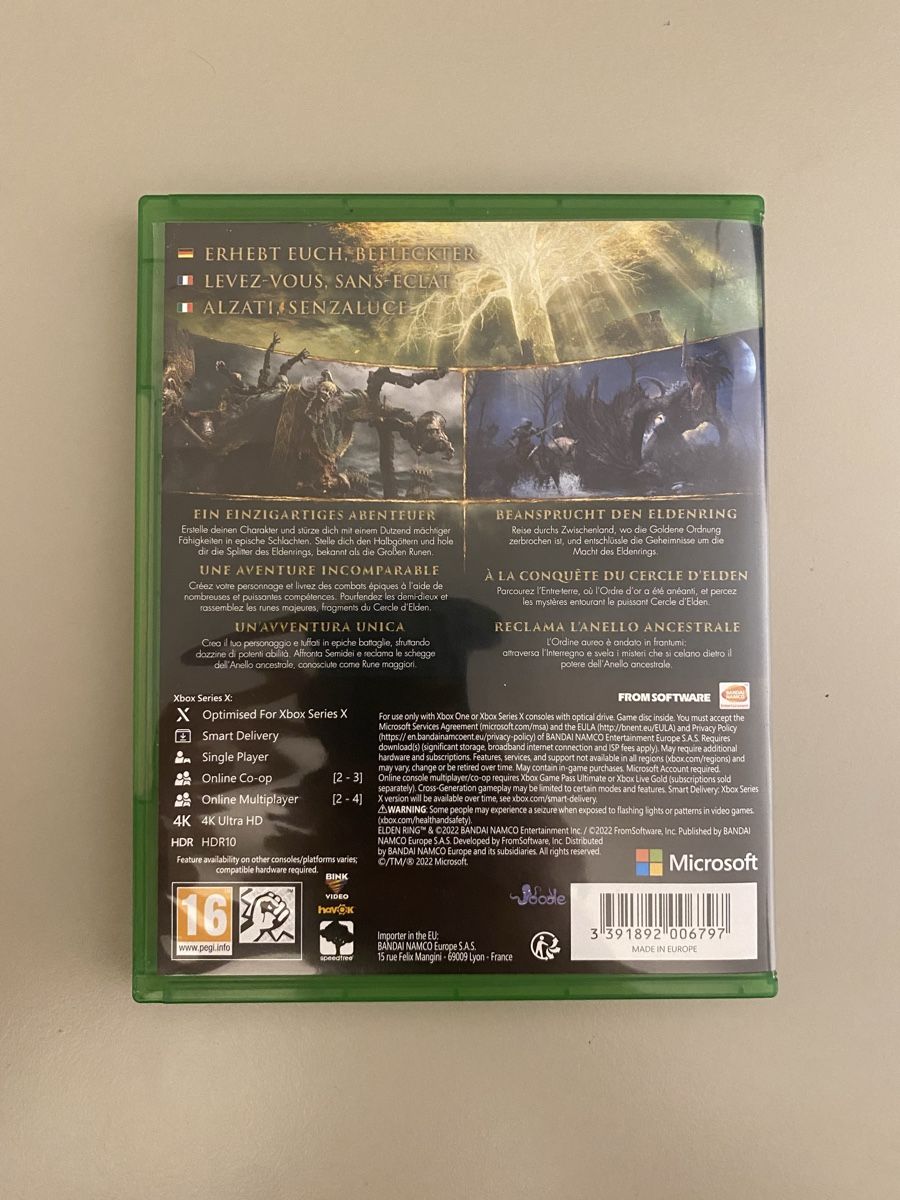 Elden Ring für Xbox One / Xbox Series X (Gebraucht) in Langenthal für ...