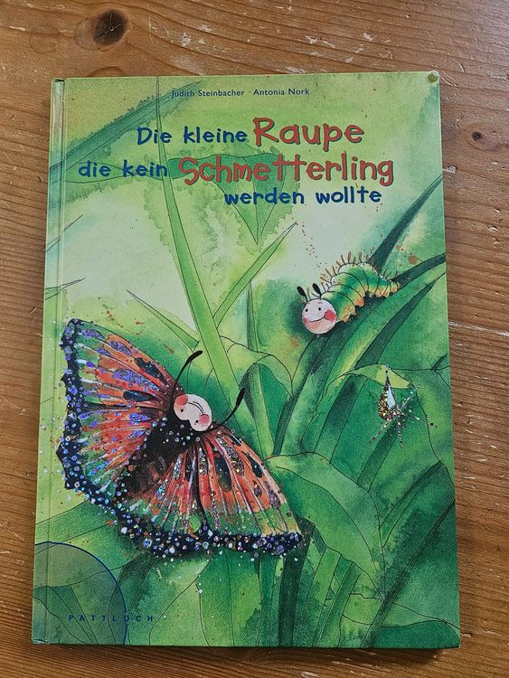 Bilderbuch Raupe Schmetterling mit Glitzer (Gebraucht) in Rifferswil ...